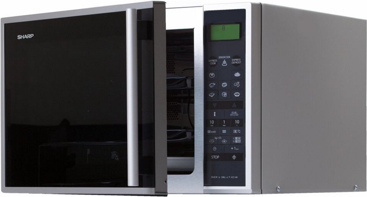 Sharp R961INW Combi-Magnetron Zilver | bol