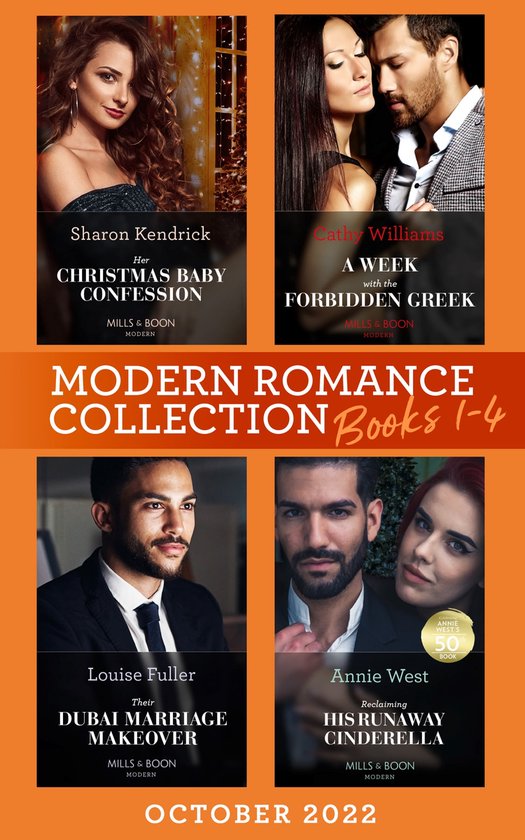 Modern Romance October 2022 Books 1-4: Her Christmas Baby Confession (Secrets of the... | bol.com