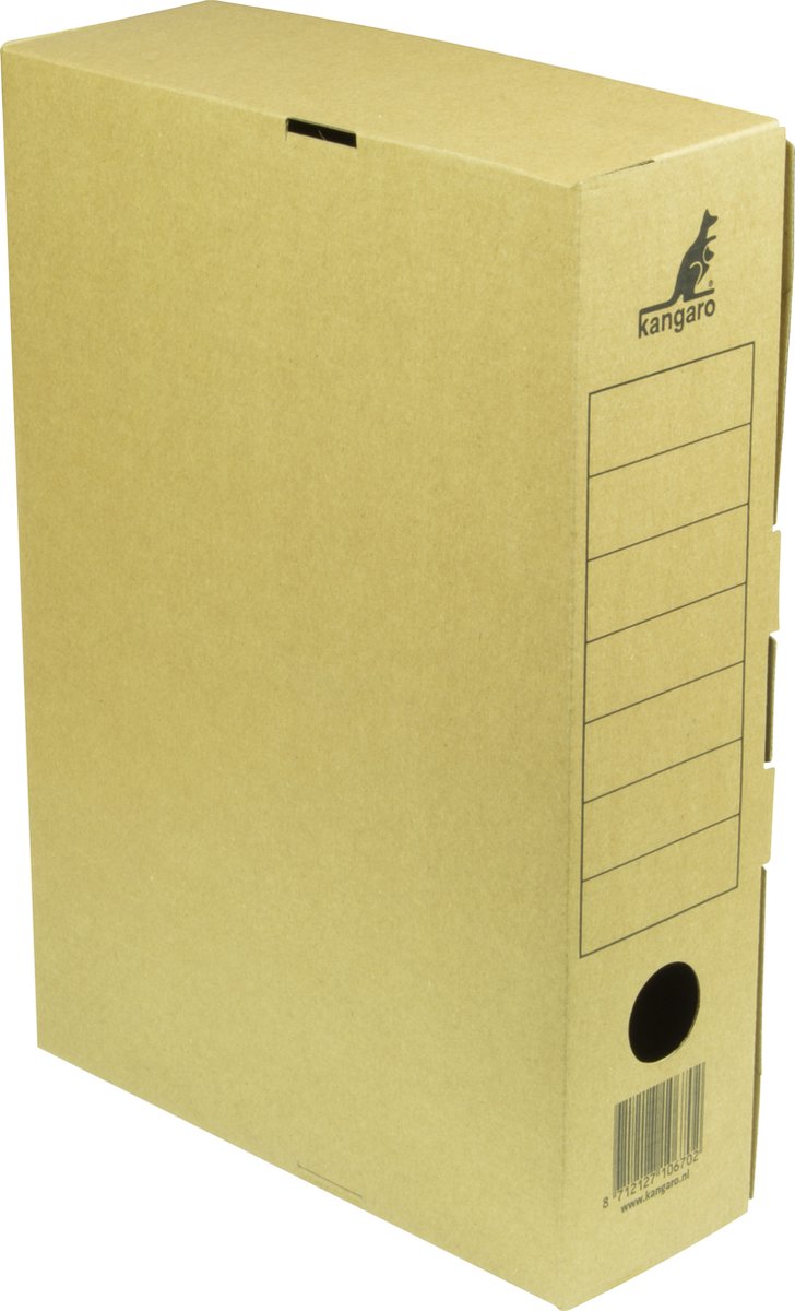 Boîte d'archives en carton 650grs A4 32x23x8cm | bol.com