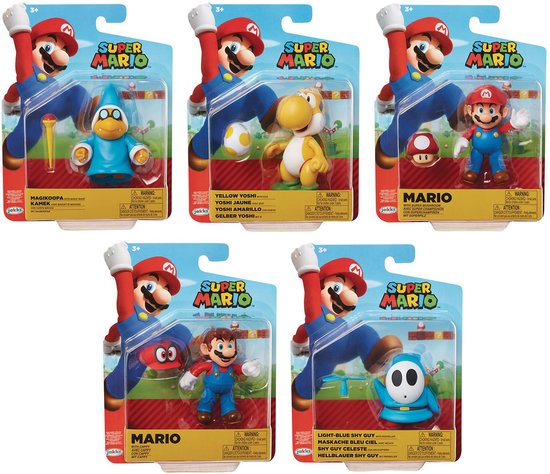 Nintendo - Super Mario Figure Assortment Wave 19 10cm (12 units display ...