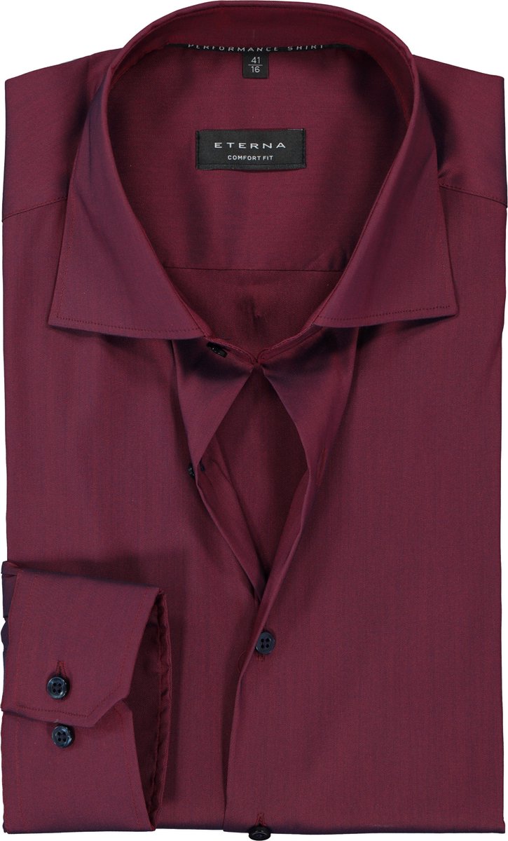 ETERNA comfort fit overhemd - superstretch lyocell heren overhemd ...