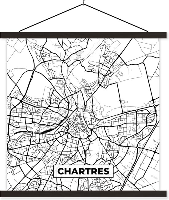 Porte-affiche avec affiche - Affiche scolaire - Plan de la ville ...