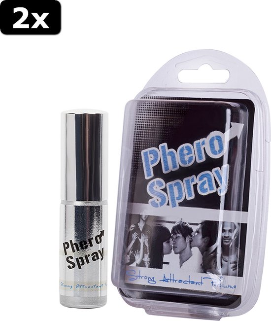 2x Phero Spray Voor Mannen 15 ML | bol.com