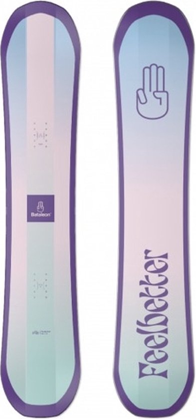 Bataleon Feelbetter 2023 Snowboard Lengte: 146 | bol.com
