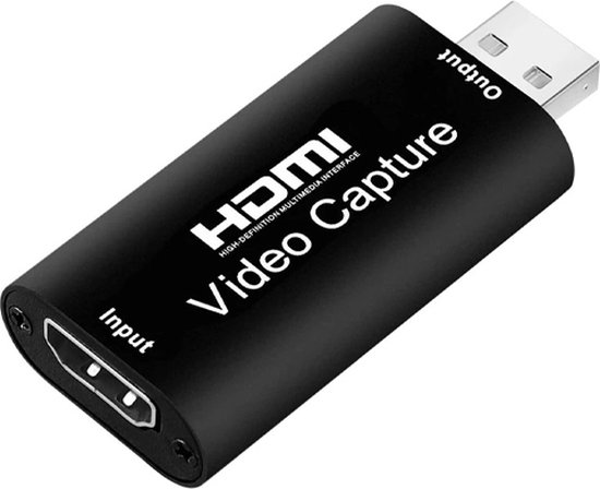 Video Capture Card - 1080p - HDMI naar USB - geschikt voor OBS Studio ...