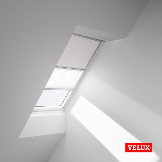 VELUX Origineel Verduisterend Rolgordijn Plus Plissé (DFD), Zilveren ...