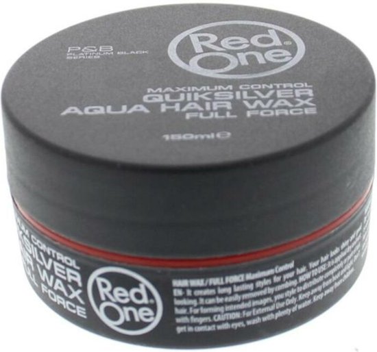 Red One Quicksilver Aqua Hair Wax 150ml | bol.com