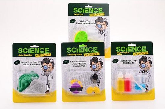 Maak je eigen slime Science Explorer 4-delig | bol