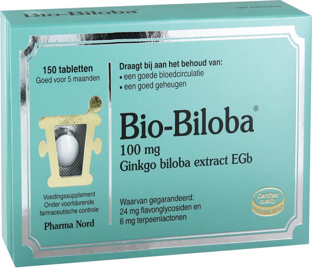 Pharma Nord Bio-Biloba - 150 tabletten | bol.com