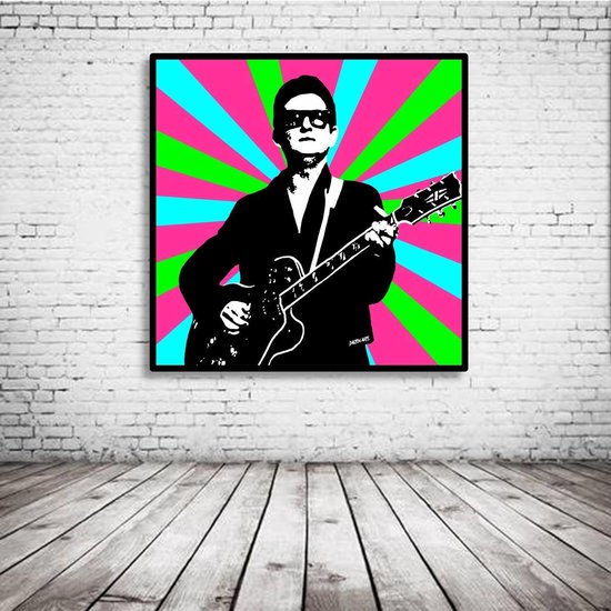 Pop Art Roy Orbison Poster - 90 x 90 cm Fotopapier Mat 180 gr - Popart ...