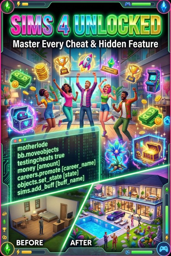 Sims 4 Unlocked: Master Every Cheat & Hidden Feature (ebook), Felix ...