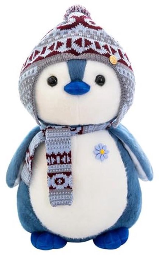 Schattige Pinguïn Knuffeldier met Capuchon - Pluche Pop voor Kinderen | bol
