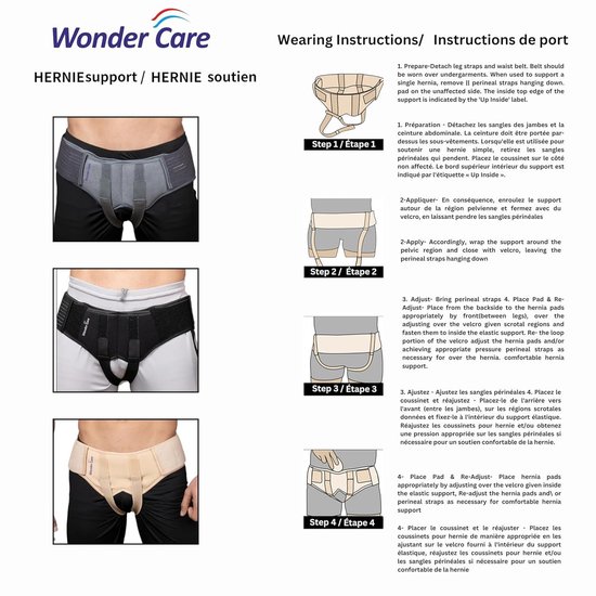 Provento- hernia ondersteuning - pijnverlichting - Truss Brace ...