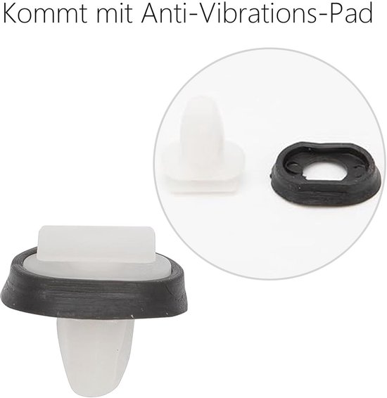 100 Stuks Autodeurbekledingsclips Voor Auto Met 9 Mm Gat Bumperclips