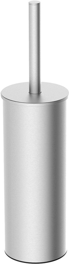 Alonzo vrijstaande toiletborstel met houder RVS geborsteld | bol