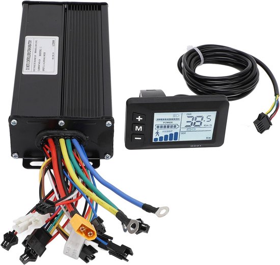 Krachtige Elektrische Fiets Controller Set 36V 48V 52V 40A Sine Wave ...