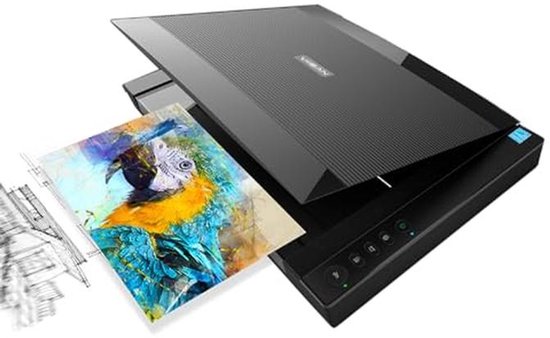 Flatbed scanner DIN-A3 met hoge resolutie en beeldbewerkingssoftware | bol