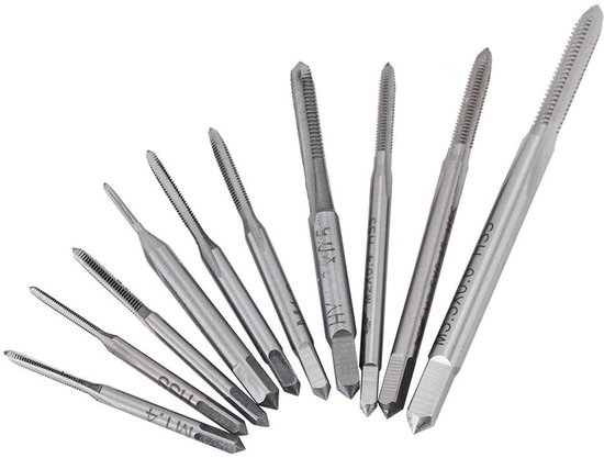 Hand tap machine set - draad snijden - Mini M1 tot M3.5 - handtap ...