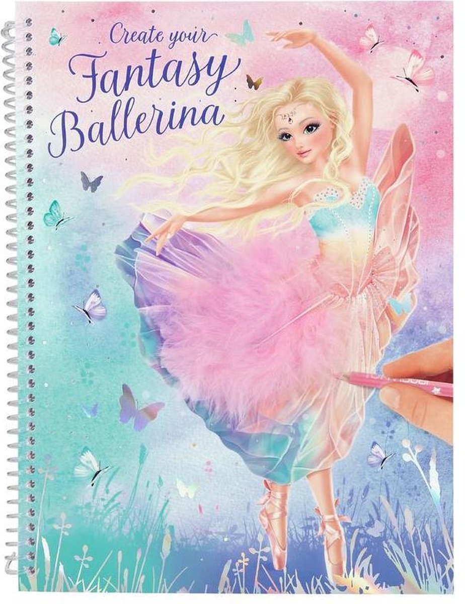 Top Model - Fantasy Model Colouring Book - Ballet (0411051) | bol.com