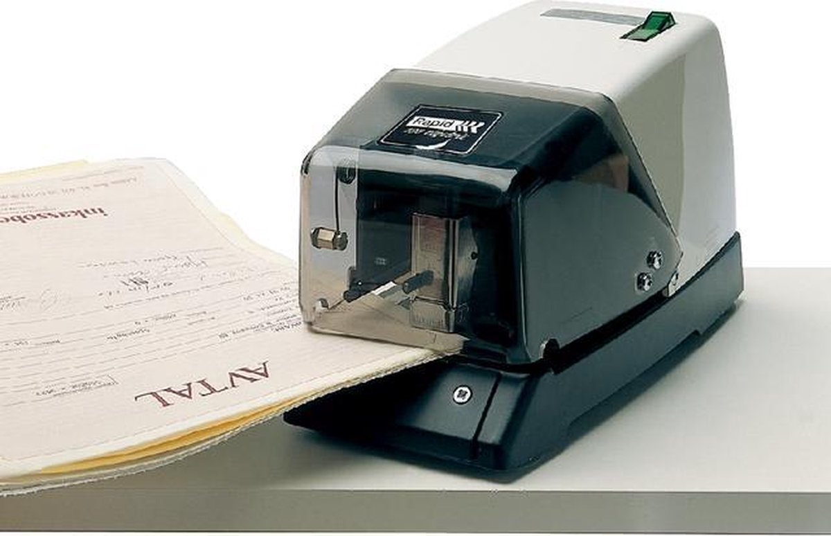 Elektrische Nietmachine Rapid 100 Wit Zwart | bol.com