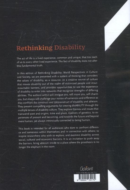 Rethinking Disability | 9789044134179 | Boeken | bol