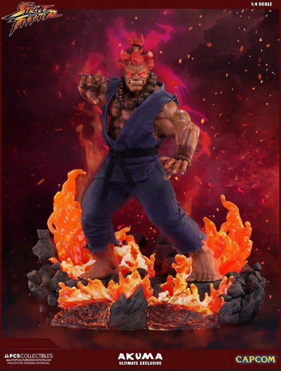 Street Fighter: Ultimate Exclusive Akuma 1:4 Scale Statue | bol.com