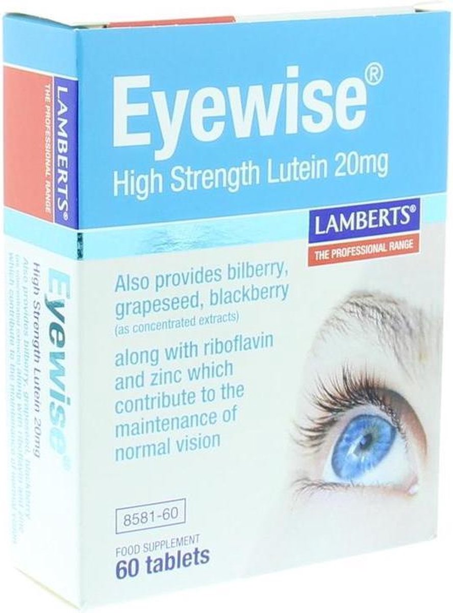 Lamberts Eyewise 60 tabletten | bol