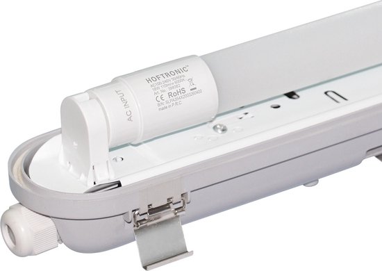 HOFTRONIC - 6x LED TL Armatuur 120cm - IP65 waterdicht - T8 G13 fitting ...
