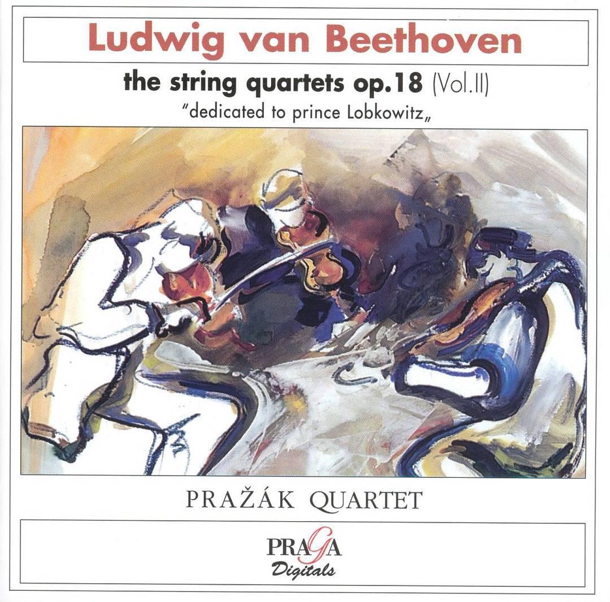 Prazak Quartet - String .Quartets.Op.18 (CD), Prazak Quartet | CD (album) | Muziek | bol.com