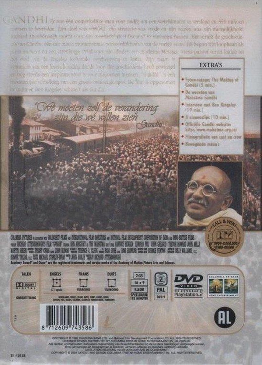 Gandhi (Dvd), Candice Bergen | Dvd's | bol.com