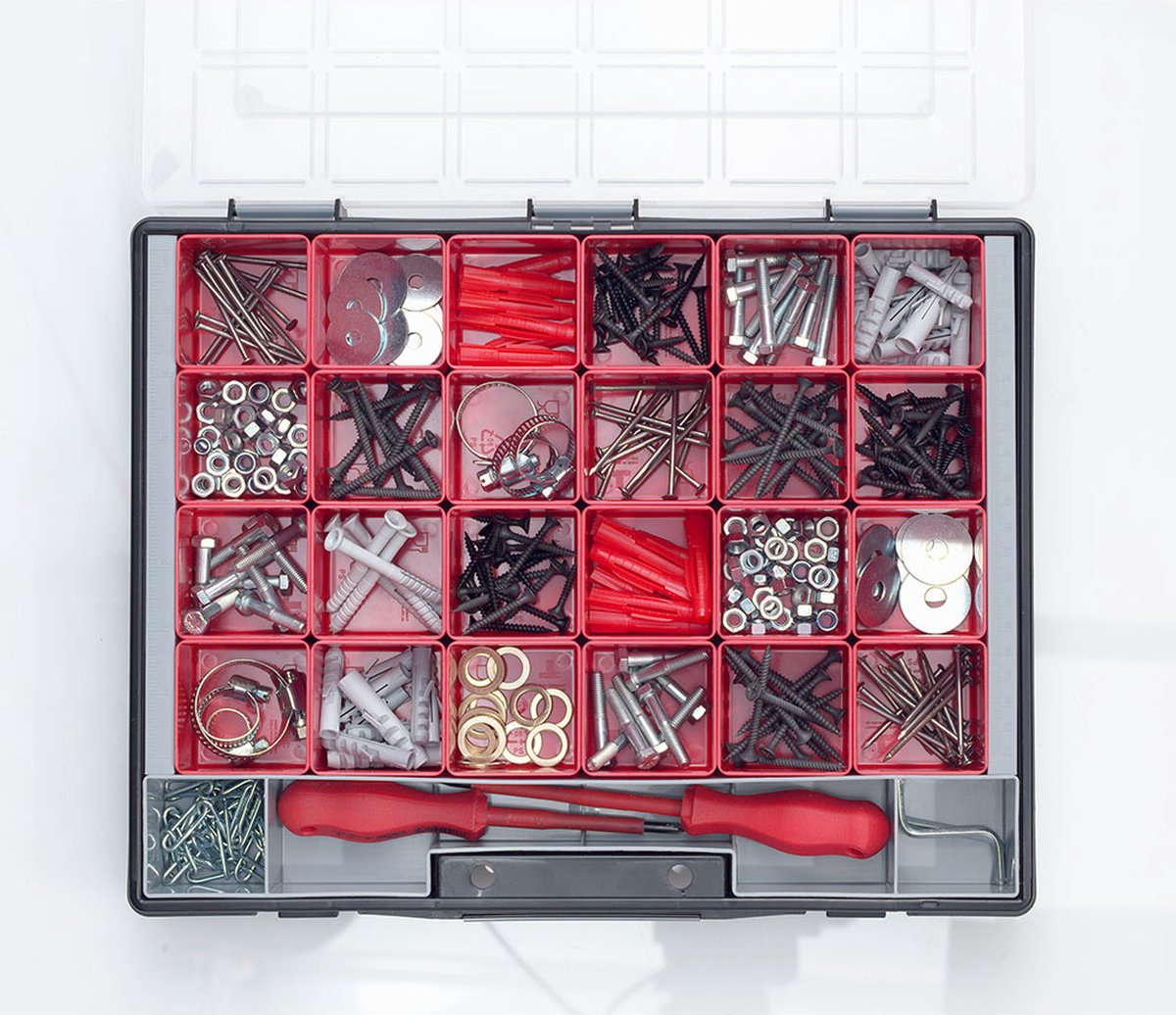 Allit Assortimentsdoos eigen sorteerbakjes indeling - Sorteervakken ...