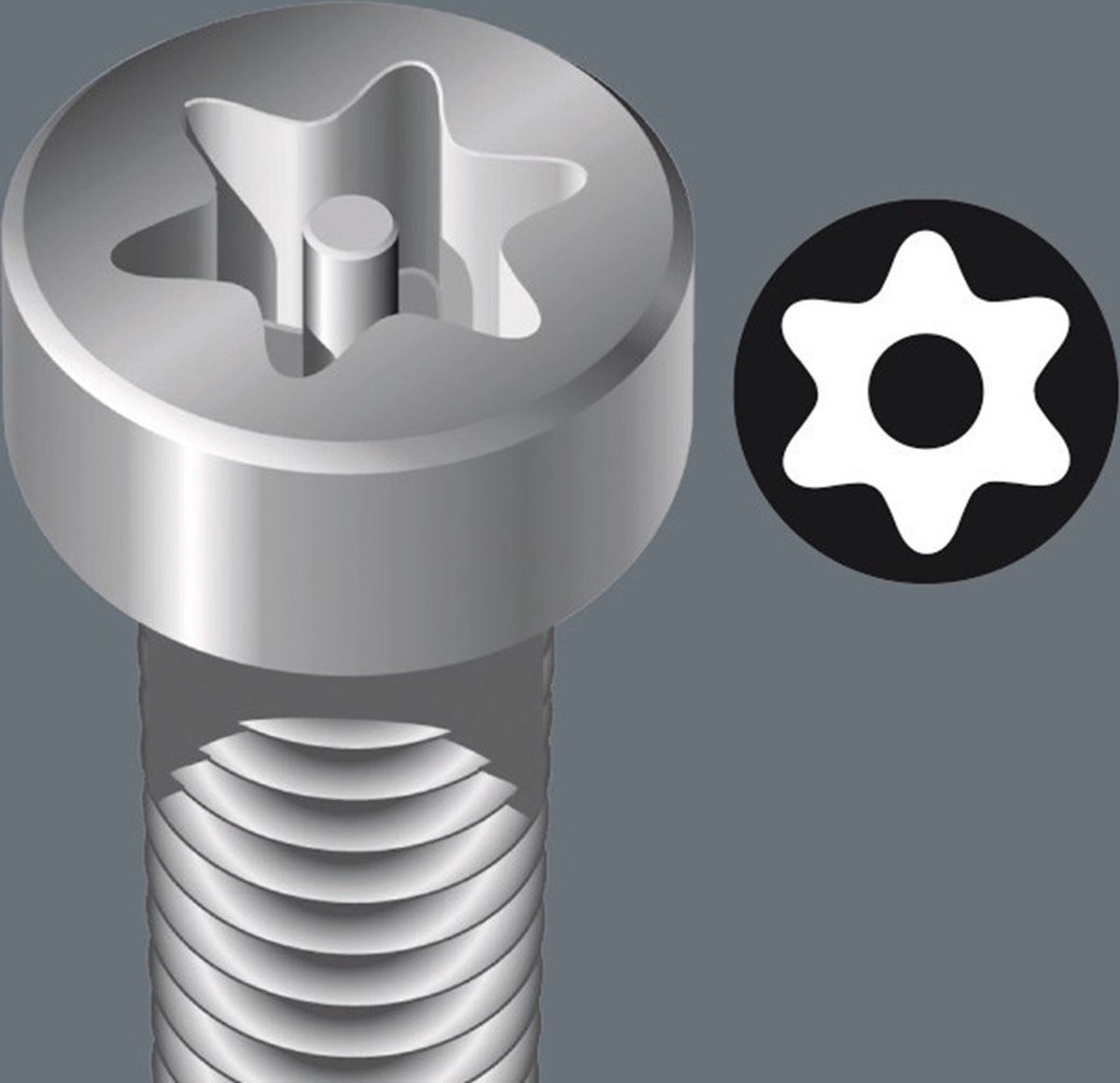 Wera 1/4" torx bit met boring - t8 x 89mm | bol.com