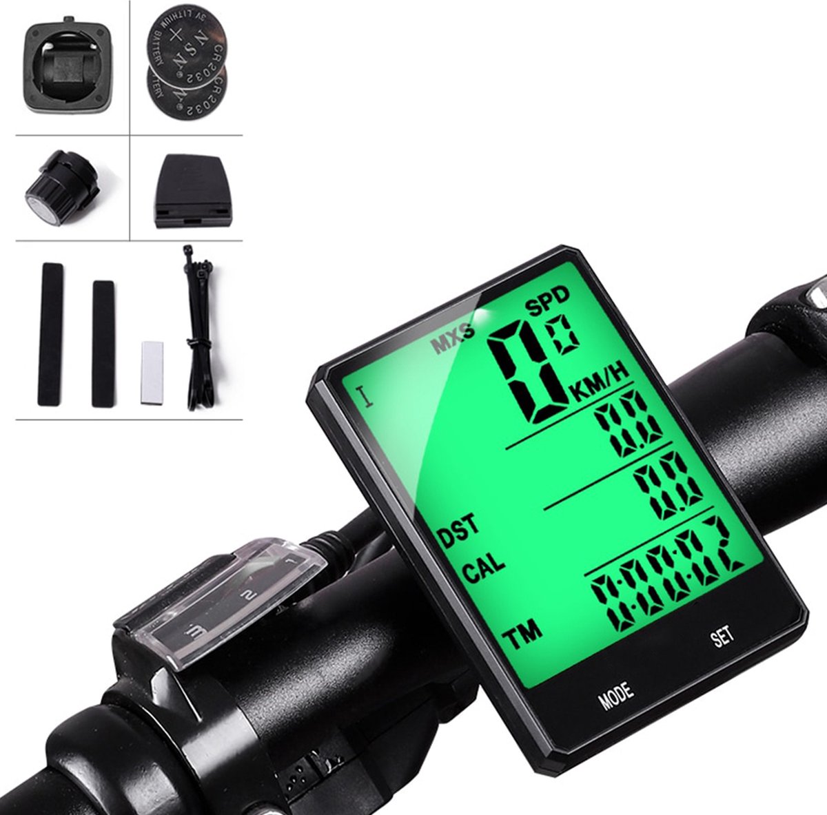 Brandie® - Fietsnavigatie - Voor Fiets/MTB/Racefiets - Bedrade ...