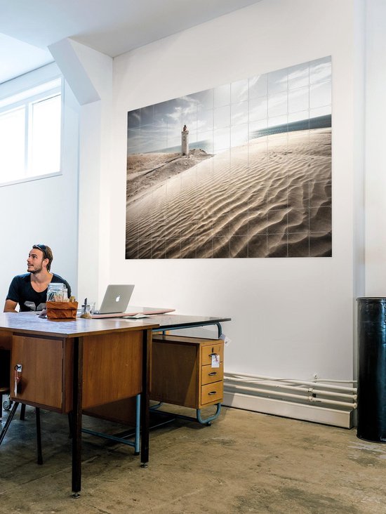 IXXI Rubjerg Knude Lighthouse - Wanddecoratie - Fotografie - 160 x 100 ...