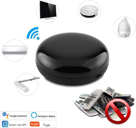 Wifi Ir Hub Met Bediening Via App En Kan Werken Met Spraakgestuurde