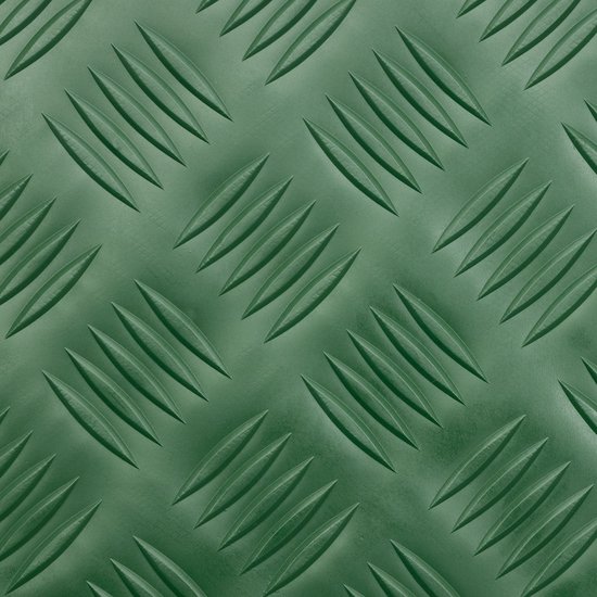 etm Rubber loper - Rubbermat - Diamond Cut - 2 mm - Groen - 120 x 350 ...