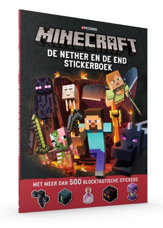 Minecraft - De Nether & de End Stickerboek | 9789030503774 | Boeken | bol