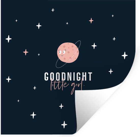 Muurstickers - Sticker Folie - Quotes - Goodnight little girl ...