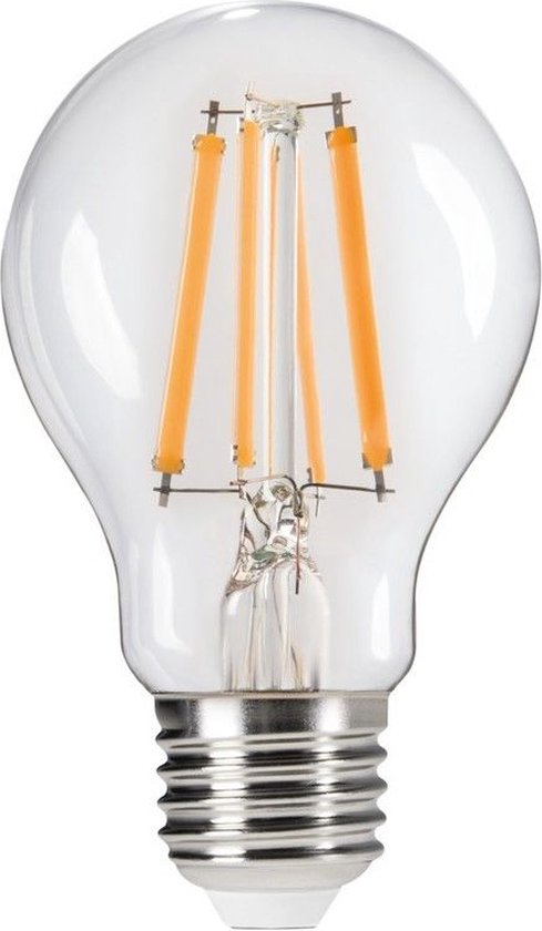 Kanlux S.A. LED Filament lamp - 3-Staps dimbaar - E27 A60 - 7W 2700K warm wit licht | bol.com