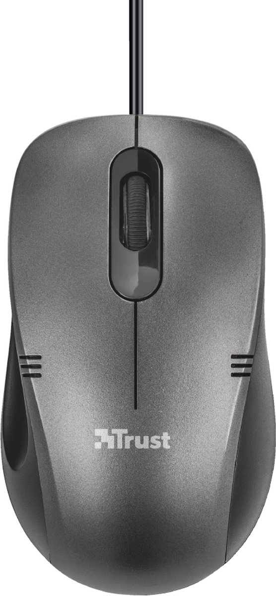 Trust Ivero - Bedrade Muis - Optisch - Zwart | bol.com