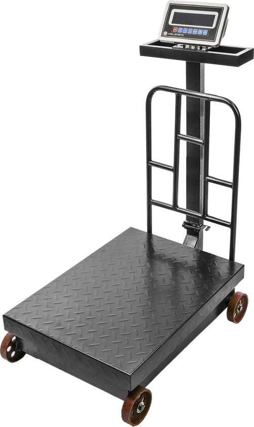 PrimeMatik - Industrieel platform schaal 60x80 cm 800 kg schaal met ...
