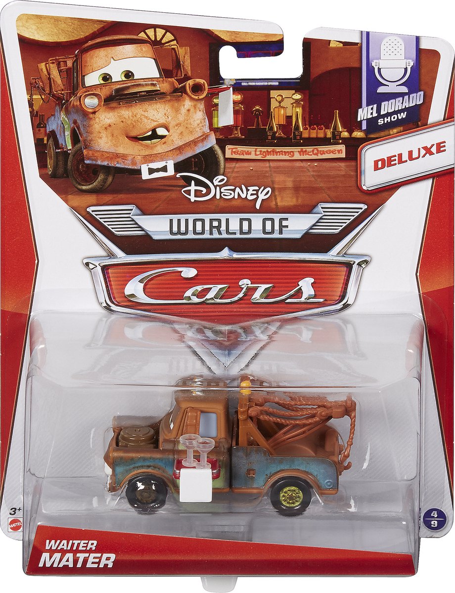Disney Cars auto takel Mater de luxe oversized - Mattel | bol.com