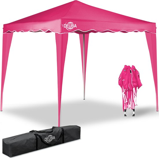 DUB Vouwpaviljoen. party tent Capri - Popup roze 3x3m | bol.com