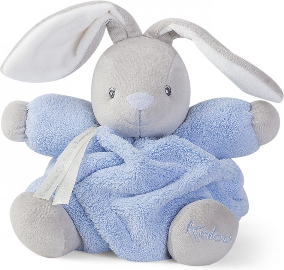 Kaloo Plume Knuffel Konijn blauw, 18 cm | bol.com