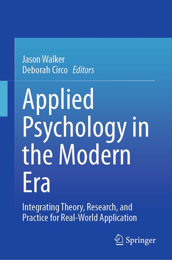 Applied Psychology in the Modern Era (ebook) | 9783031791345 | Boeken | bol