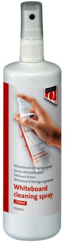 Whiteboard reinigingsspray quantore 250ml | 12 stuks | bol