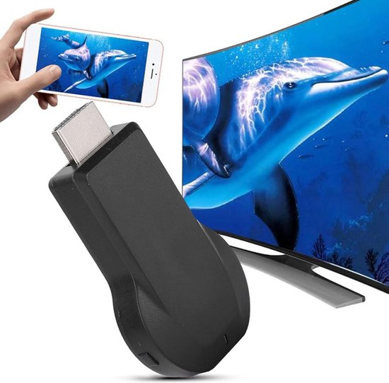 Draadloos Display HDMI Dongle Adapter - WiFi 24GHz TV Wireless Display ...
