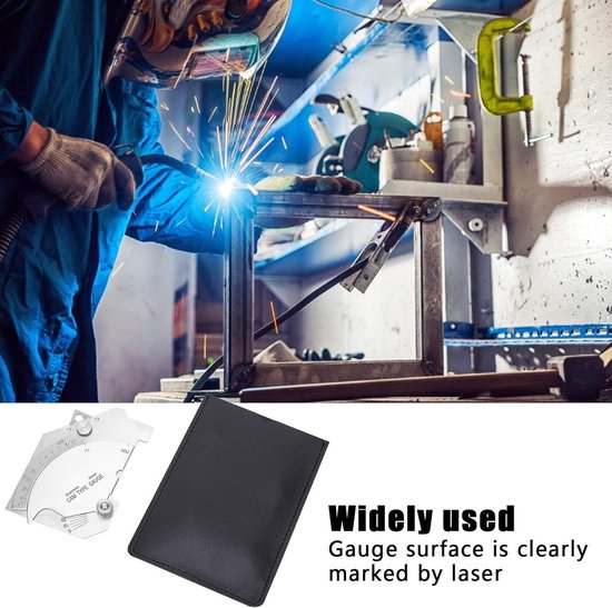 Meter Clear Reading Welding Gauge Compact Shape for Weld Inspection ...