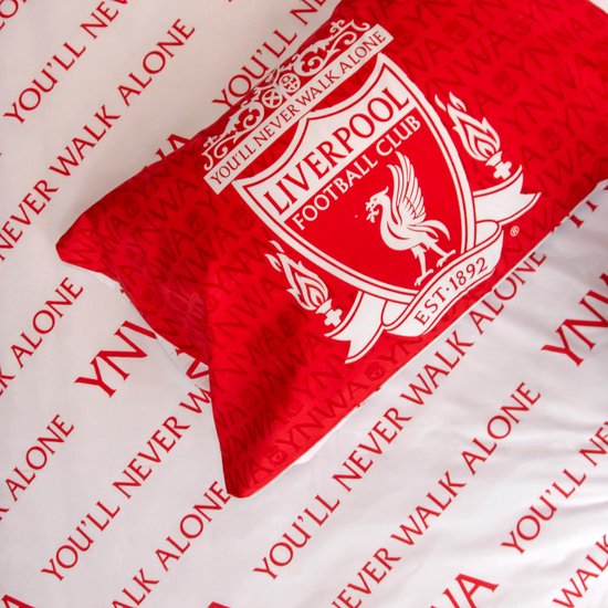 Liverpool FC Character World officiële eenpersoons dekbedovertrekset ...