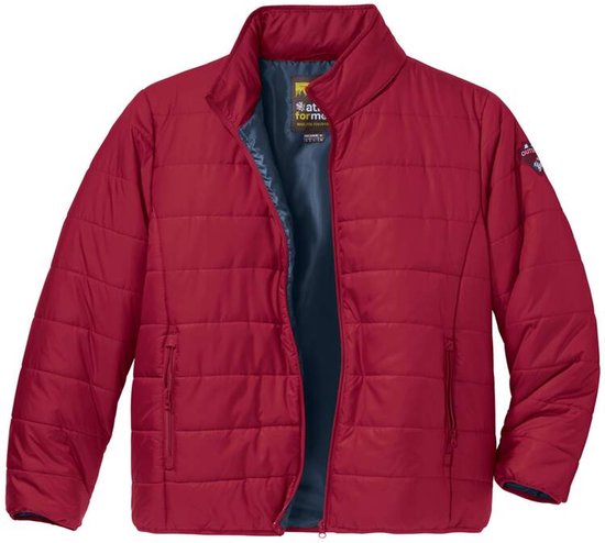 ATLAS FOR MEN - Bordeauxrode gewatteerde jas - Heren - Verkrijgbaar in ...